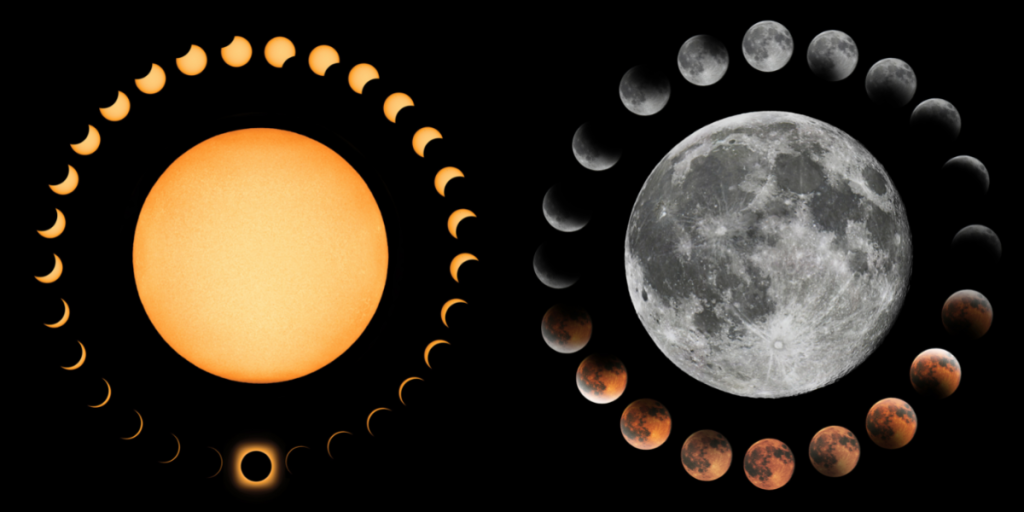 Solar vs. Lunar Eclipses - maineeclipse.com